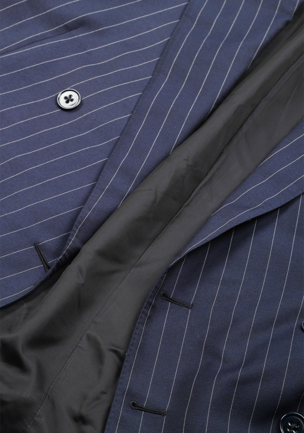 Ralph Lauren Purple Label Double Breasted Suit Size 56 / 46R U.S. In W ...