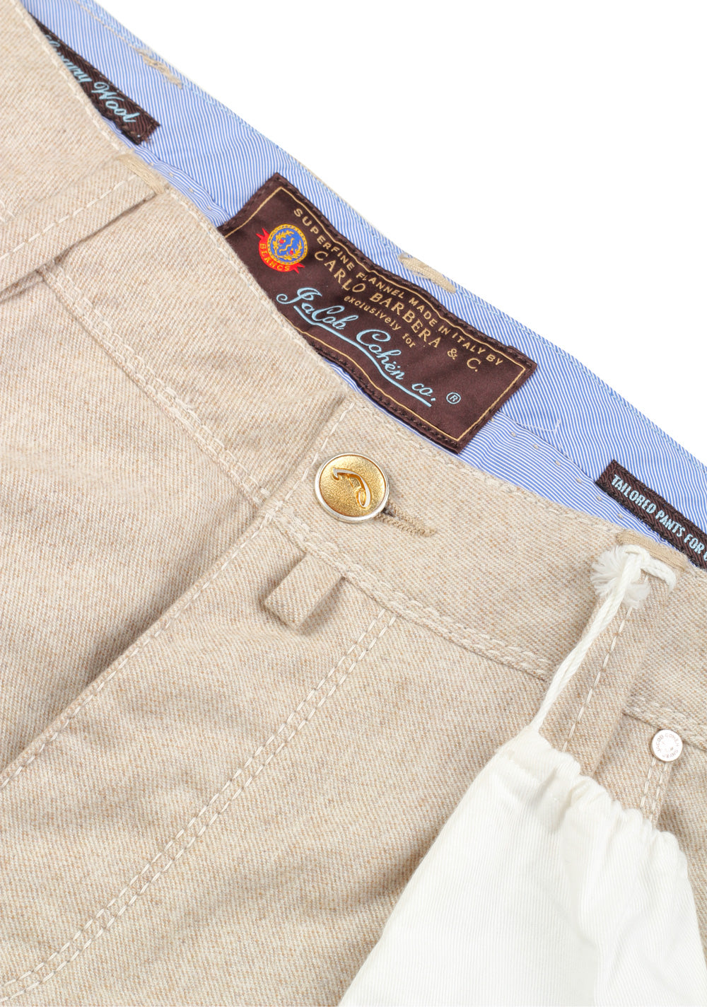 Jacob Cohen Trousers J620 Size 48 / 32 U.S. Wool – Costume Limité