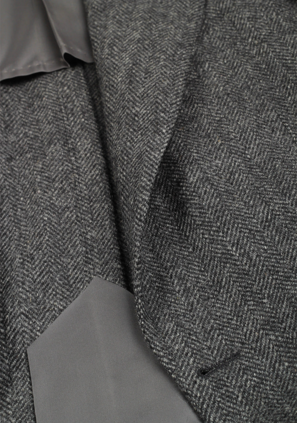 TOM FORD Atticus Gray Herringbone Suit Size 46 / 36R U.S. – Costume Limité